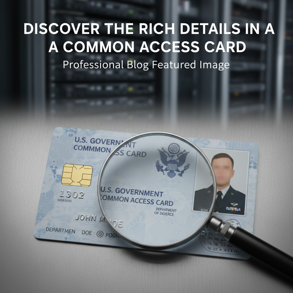 Common Access Card Details Explained - CAC Readers.com